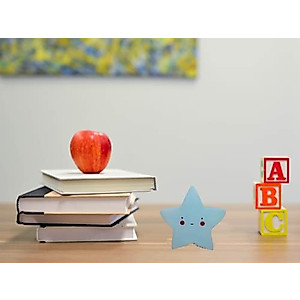 KAURI Kids LED Blue Star Light Dumpling Light for A Nursery Light Toddler Nightlight Kids Room Adult Room Or Decorations for Holidays and Parties Battery Powered Nightlight