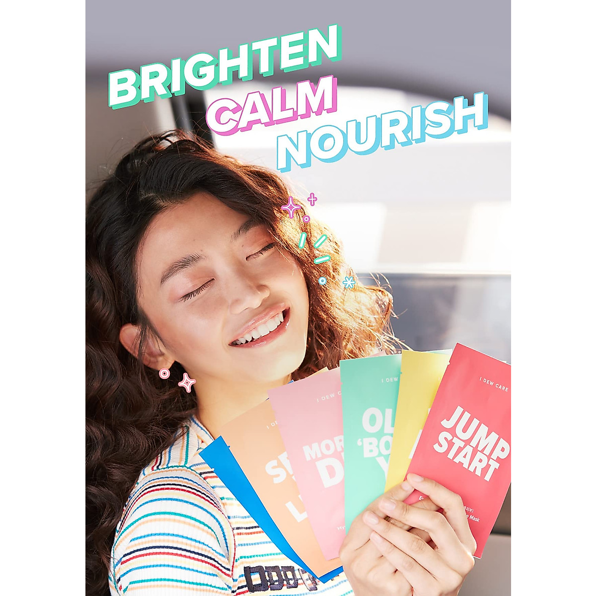 I DEW CARE Sheet Mask Pack - Let’s Get Sheet Faced + Tea Tree Sheet Mask - Here's The Tea Tree Bundle