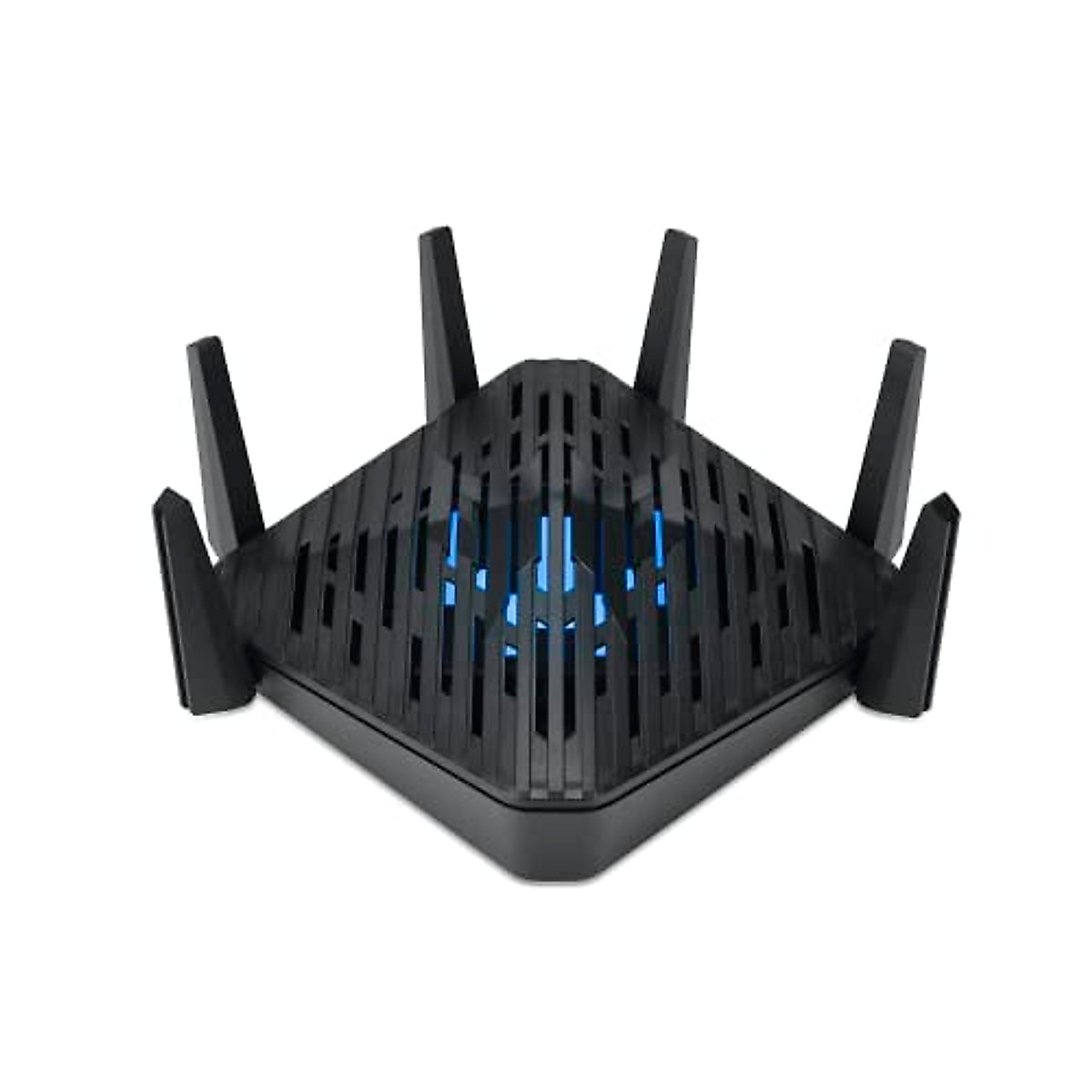 Acer Predator Connect W6 Wi-Fi 6E Gaming Router | Hybrid QoS Compatible with Intel Killer Prioritization Engine | Tri-Band AXE7800 2.4GHz/5GHz/6GHz | Gigabit Router | Lifetime Internet Security