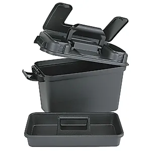 Flambeau Dry Storage Tool Box, 15-1/8" W x 7-7/8" L x 10-1/4" H, Black
