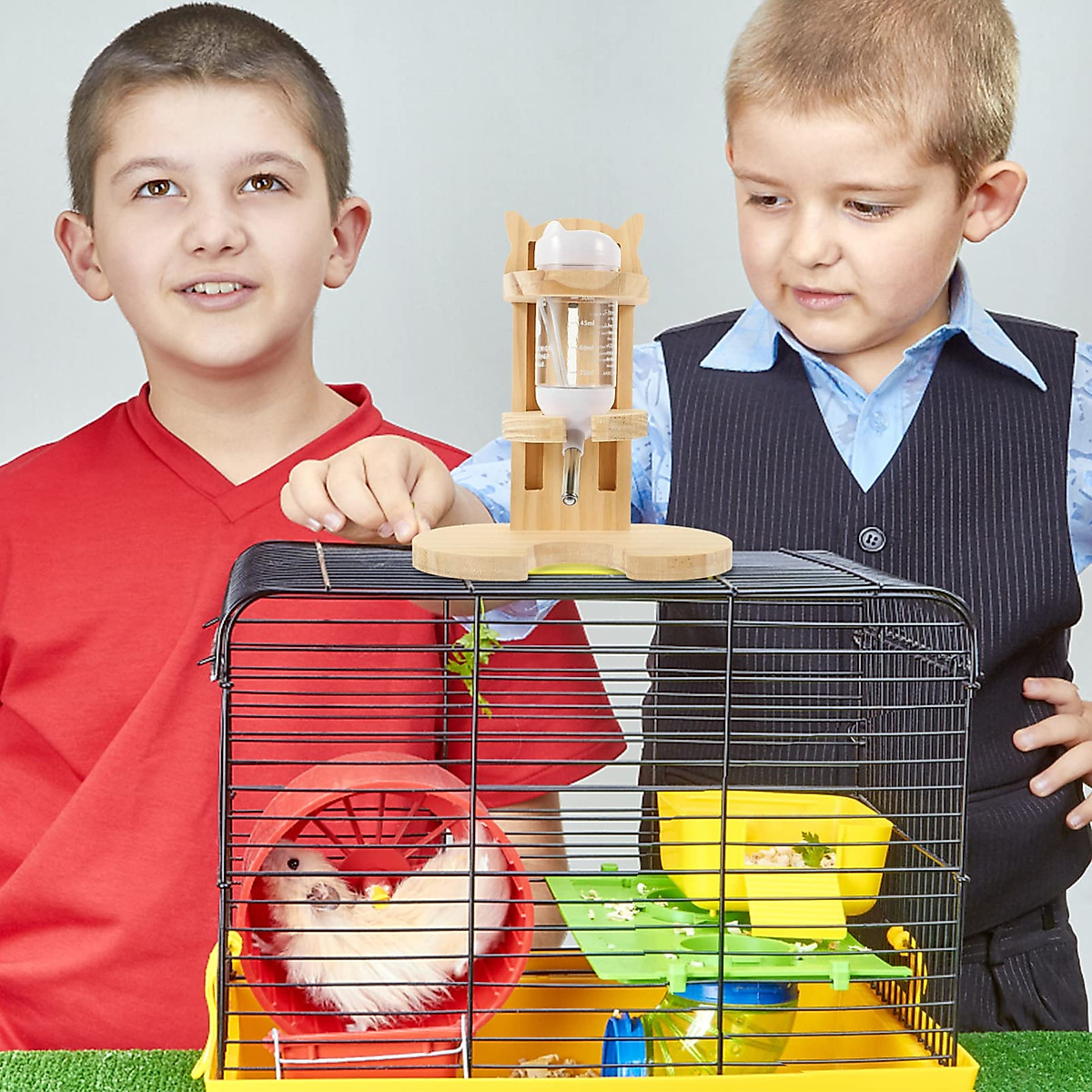 1 Set Pet Water Fountain Leak- Water Feeder Convenient Hamster Waterer Pet Drinking Bottle Hamster Bottle and Stand Hamster Water Container Hamster Kettle Support Pet Supplies