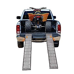 1000 Lb Pound Steel Metal Loading Ramps 6'x9" - Set of 2