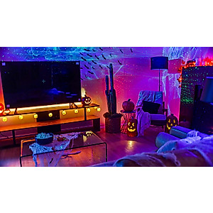 BlissLights Ark Lite - LED Aurora Projector, Laser Nebula, Galaxy Decor Lighting, Room Night Light Show and Mood Lamp (Green/Blue)