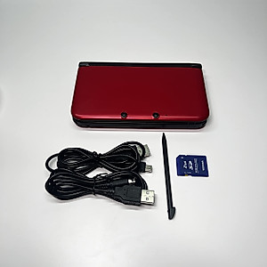 Nintendo 3dsXL Console - Black Red - (Used) [nintendo_3dsXL