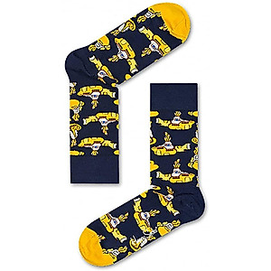 Happy Socks Beatles Yellow Submarine Sock Navy 9-11