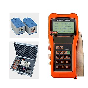CNYST Ultrasonic Flow Meter Liquid Flowmeters with Medium Transducer TM-1 for Pipe Diameter DN50 to 700mm
