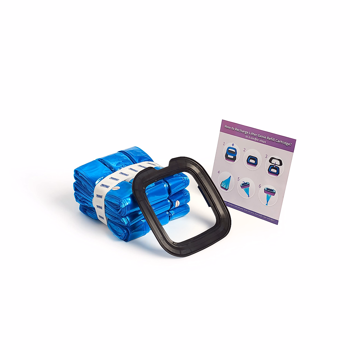 glomire Litter Refills Compatible with Your Litter Refill Cartridge. (9 Pack)