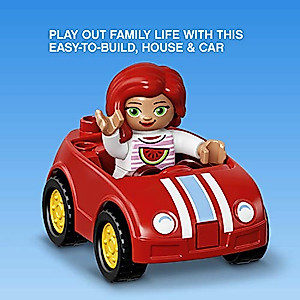 LEGO DUPLO My Town Family House 10835 Building Block Toys for Toddlers (69 Pieces)