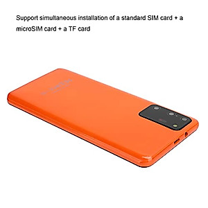 SYH&AQYE 5.72in HD Full Screen Cellphone, Unlocked Smartphone with 512MB RAM 4GB ROM, Face Recognition Function, Dual Camera with Dual SIM Card Slots for Younger