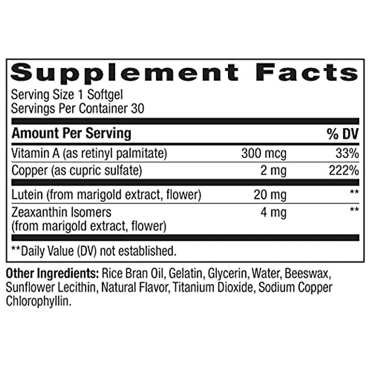 OLLY Ultra Strength Eye Softgels, Blue Light Eye Supplement with Lutein and Zeaxanthin, Supports Eye Health, Reduces Eye Strain, 30 Day Supply - 30 Count