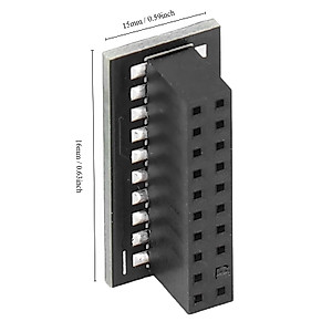 TPM 2.0 Module LPC Interface 20Pin Module Motherboard Compatible with TPM2.0 Remote Card Encryption Security Board Electronic Component