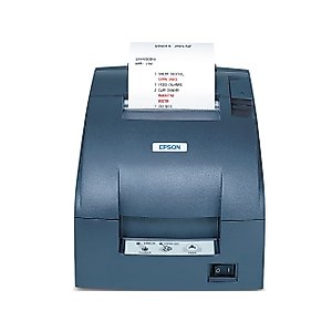 Epson C31C515A8761 Dot Matrix Receipt Printer, TM-U220D, USB, No Auto Cutter, RoHS Compliant, Epson Dark Gray
