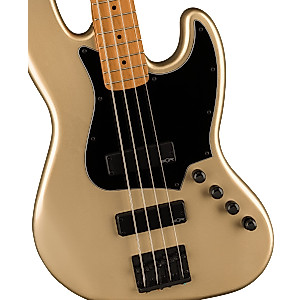 Squier Contemporary Jazz Bass, Shoreline Gold, Roasted Maple Fingerboard