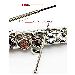 SKYNEO Clarinet Cleaning Kit, Saxophone Cleaning Kit, Clarinet & Saxophone Care Kit, Maintenance Kit with Case for Wind & Woodwind Instrument