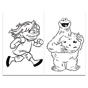 Set of 15 Kids Play Packs Bundle ~ Fun Party Favors Coloring Book Crayons Stickers Loot Bags (Sesame Street)