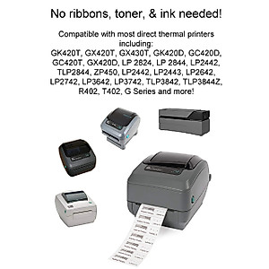 Nextphase Packaging Direct Thermal Labels - 3" x 2" - Perforated UPC Barcode FBA Address Labels with Premium Adhesive, Compatible with Zebra & Rollo Label Printers - 1 ROLL