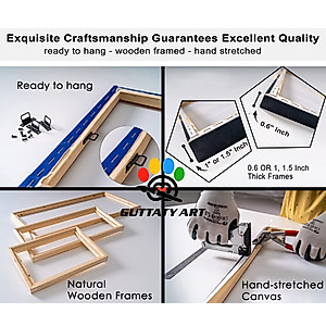 3-Panel Motivational Wall Art for Office, Inspirational Quotes Canvas Art for Home Office Wall Decor, Persevere-Implemented-Target Inspiring Affirmations Positive Words for Company Decor(12”x18”x3Pcs)