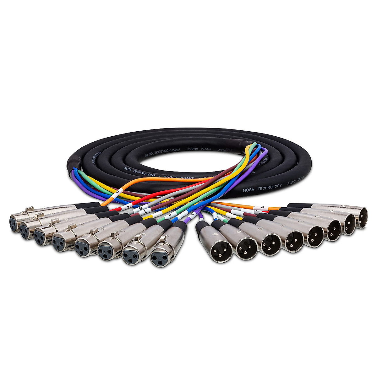 Hosa XLR803 Balanced Snake XLR to XLR Cable - (9.75 Feet)