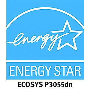 Kyocera 1102T72US0 ECOSYS P3055dn Black & White Network Printer, 5 Line LCD Screen with Hard Key Control Panel, Up to Fine 1200 DPI Print Resolution, Wireless and Wi-Fi Direct Capability