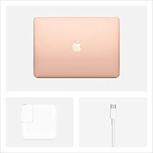 Early 2020 Apple MacBook Air with 1.1GHz Core i5 (13 Inches, 8GB RAM, 512GB SSD) Gold (Renewed)