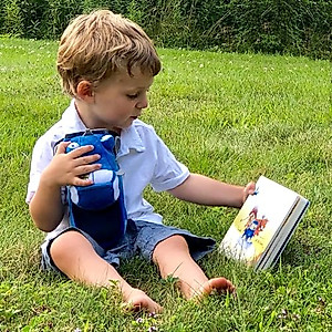 Yottoy Plush Toy and Book Sets for Babies and Toddlers, 11 Sets Bundle of Baby Toys Stuffed Animal Toys for Toddlers Story Book Collections for Kids Gift Set (Little Blue Truck)