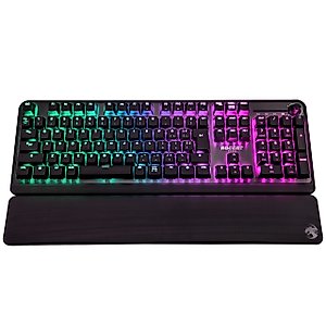 ROCCAT ROC-12-627 USB Pyro Mechanical RGB Gaming Keyboard, Linear (Red Axis), JP Japanese Arrangement, German Design