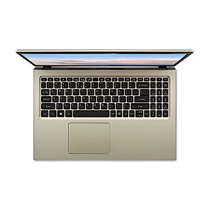 Acer Aspire Thin and Light Laptop, 15.6" FHD Display, Intel Celeron Dual-Core N4500 Processor, 8GB RAM, 256GB SSD, Webcam, WiFi, HDMI, Bluetooth, Windows 11, Safari Gold + One Year Office365