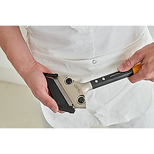 Tajima SCRL300 Scrape-Rite Reversible Blade Scraper, Silver/Black/Yellow, 265 mm