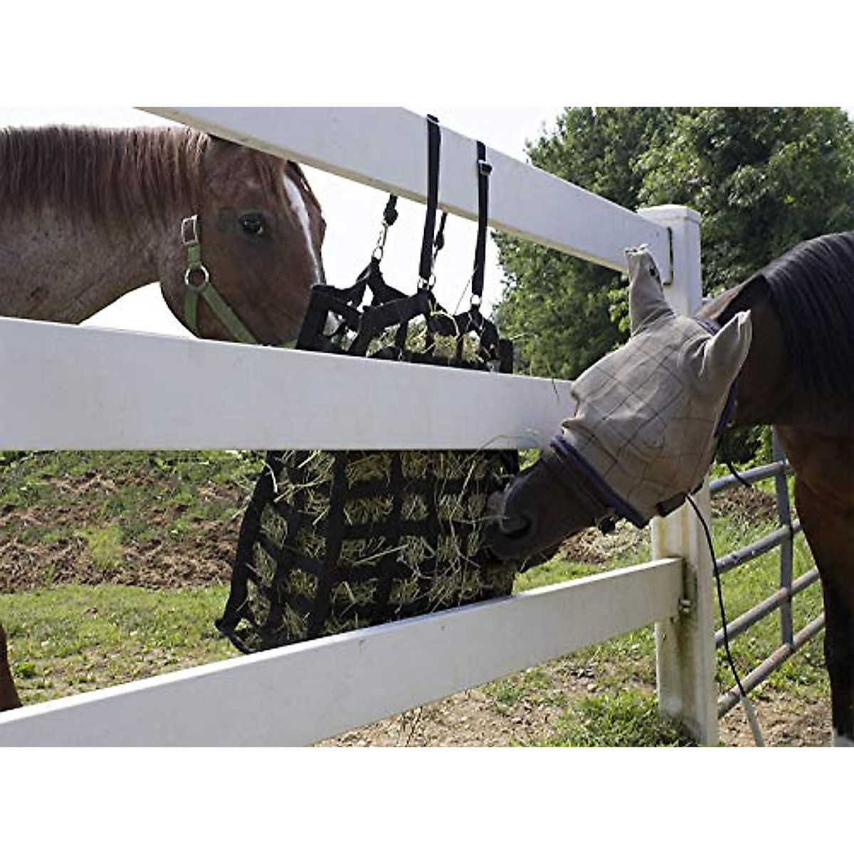 Derby Originals Supreme Patented Four Sided Slow Feed Horse Hay Bag with 1 Year Warranty