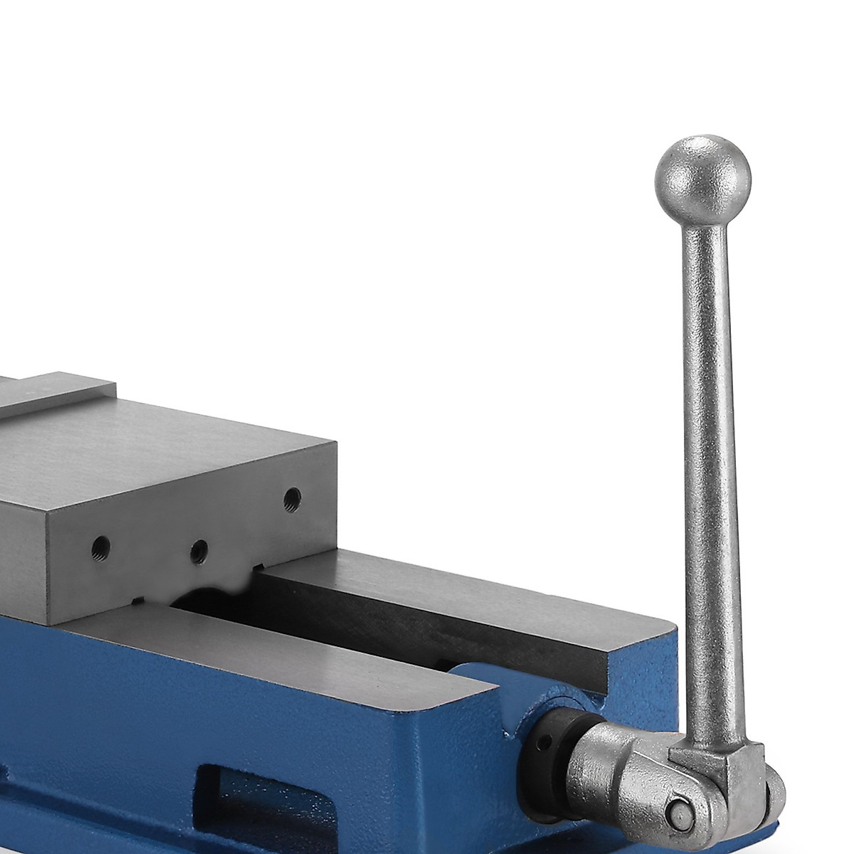 Happybuy 6 Inch ACCU Lock Down Vise Precision Milling Vice 6 Inch Jaw Width Drill Press Vise Milling Drilling Machine Bench Clamp Clamping Vice (6'')