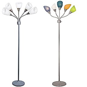 LIGHTACCENTS Medusa Floor LAMP Bundle White and Multi