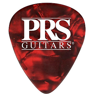 PRS Celluloid Picks Red Tortoise Thin 12-Pack