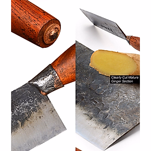 臻三环 ZhenSanHuan HandHammered Forged Kitchen Knife Cleaver
