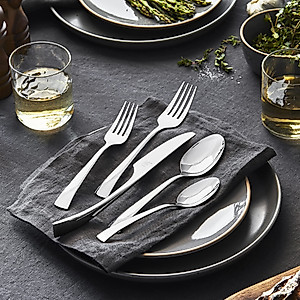 ZWILLING Bellasera 45-Piece Flatware Set, Service for 8, stainless steel