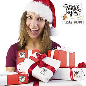 Muminglong 1.5 Inch Thank You for All You Do Stickers, Small Shop Stickers, Thank You Sticker,Small Business, Packaging Sticker, 500 PCS