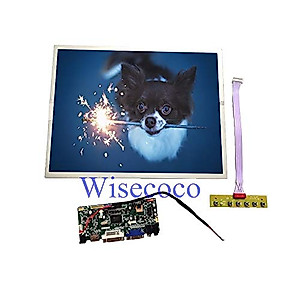 Lysee Mobile Phone LCD Screens - 15 Inch 1024768 IPS LCD Screen display Capacitive touch Panel With HDMI DVI VGA Audio LCD Controller Board LQ150X1LW94 - (Color: lcd with board)