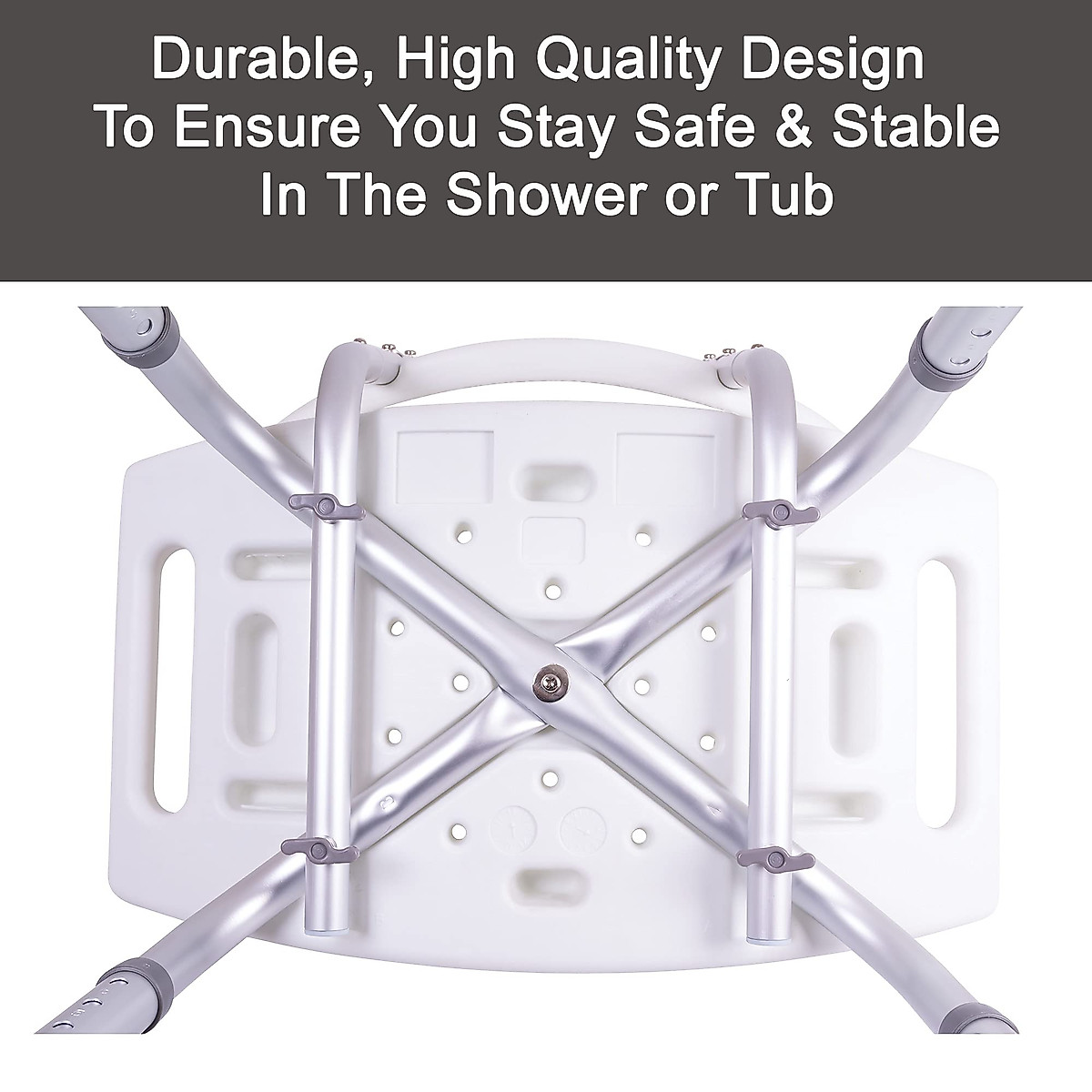 Probasics Shower Chair Shower Chair for Inside Shower, Shower Chair for Elderly and Disabled, Shower seat for Inside Shower, Tub Chair