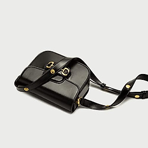 XYYRYS Crossbody Bag Cellphone Bags Card Holder Wallet Purse and Handbags for Women Adjustable Strap, Black