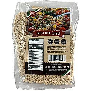 Great Low Carb Bread Co. Pasta Rice Ozro | Keto Pasta, Rice Noodles, Low Carb Pasta 8 Ounce