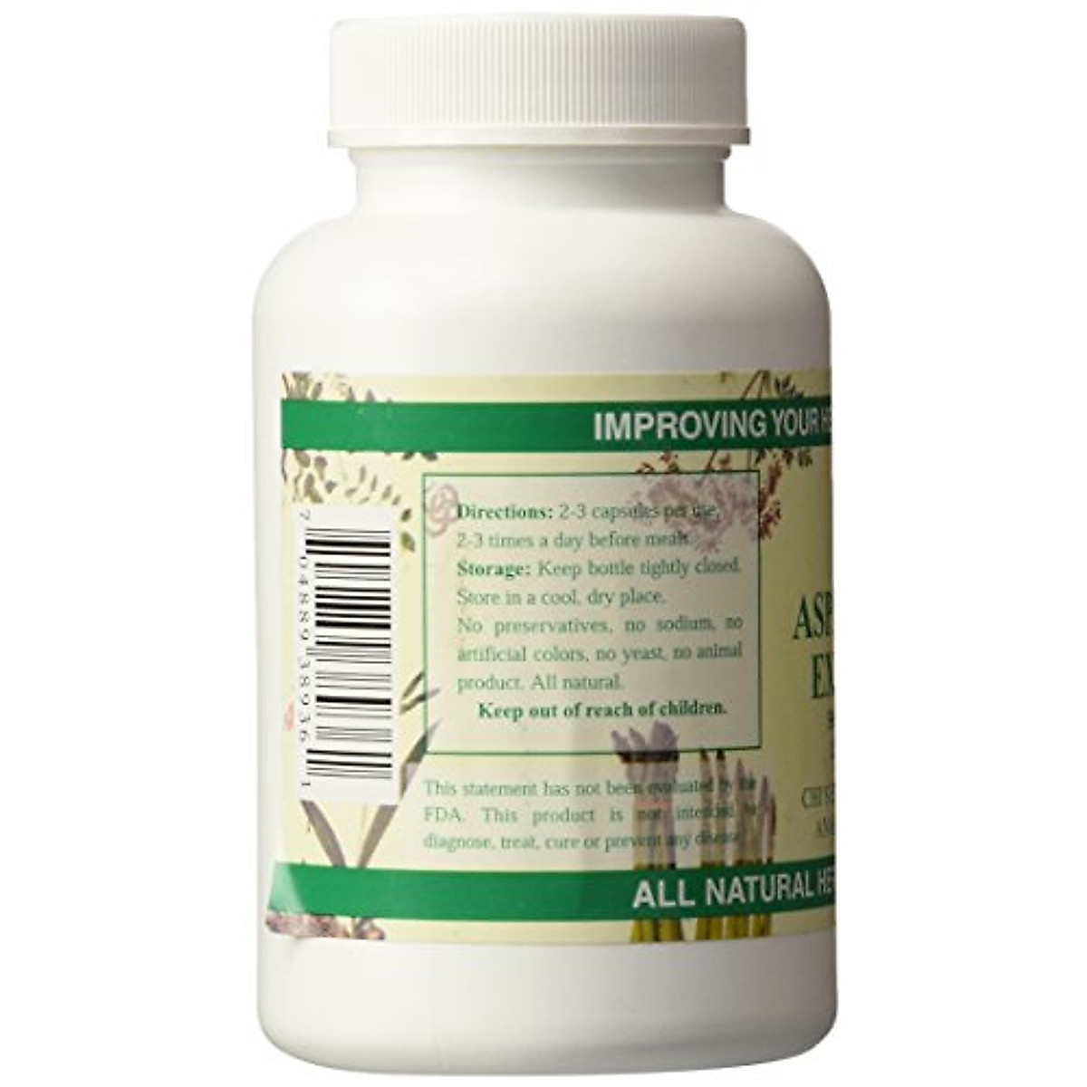 Asparagus Extract (120 Caps) by chi-enterprise