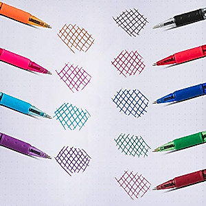 Pentel R.S.V.P. Ballpoint Pen, Medium Point, Assorted Ink Colors, 8 Pack (BK91CRBP8M)