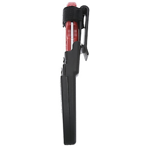 Cold Steel Click N Cut - Slock Master Fixed Blade Knife | Durable 420J2 Steel Compact Hunting & Hiking Multiple Replaceable Blades | Sheath & 3 Blades Included - Blister Package