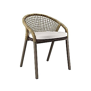 Meadow Outdoor Patio Dining Chairs Set of 2