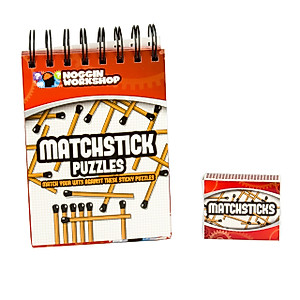 Outset Media - Matchstick Puzzles - Challenge You Mind and Wits with These Sticky Puzzles