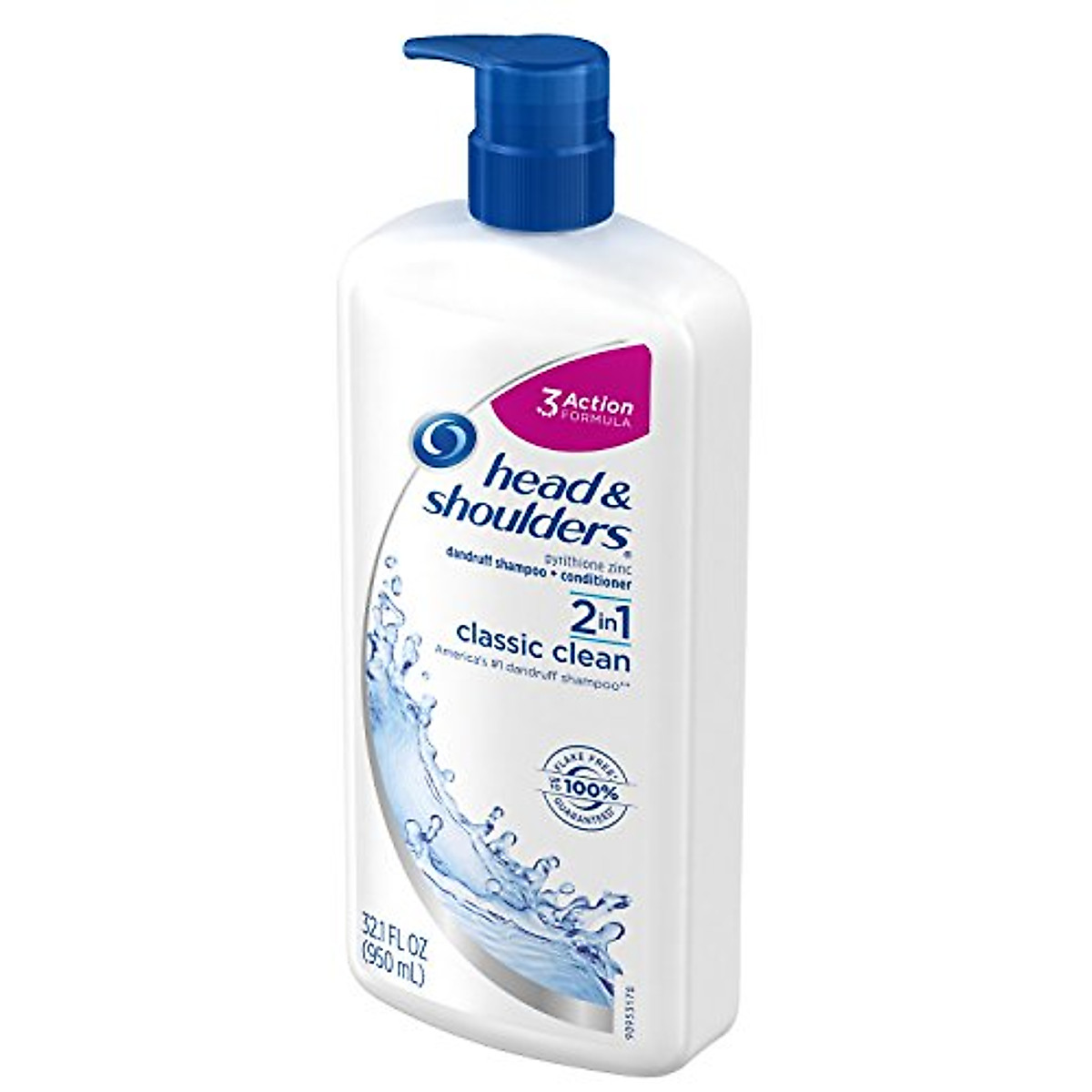 Head & Shoulders Classic Clean 2-in-1 Anti-Dandruff Shampoo + Conditioner, 32.1 oz