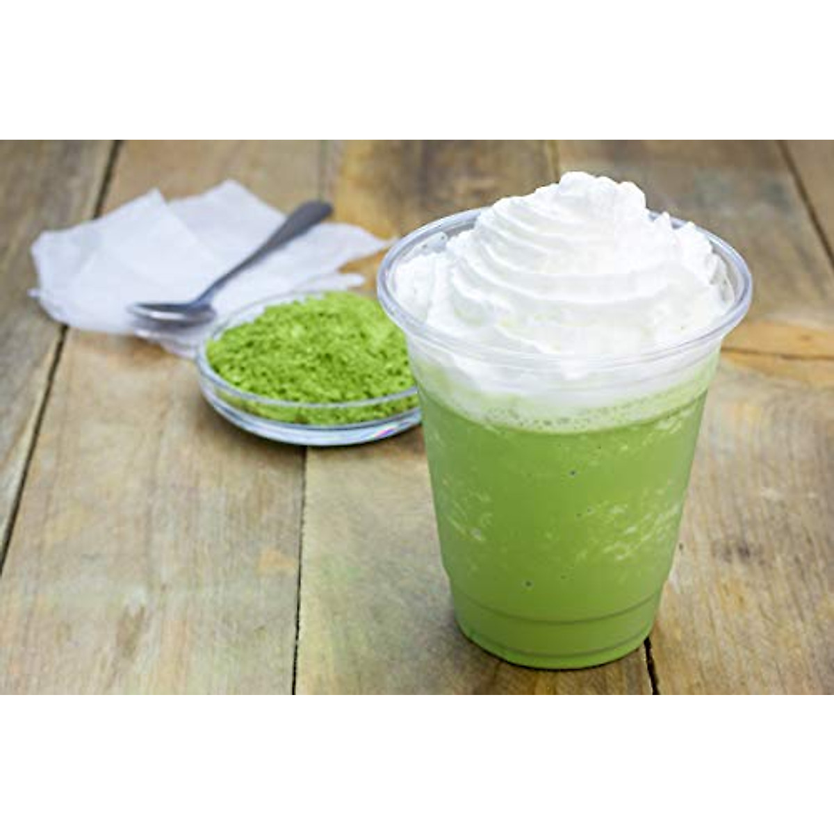 Sweet Japanese Matcha Latte Green Tea Powder Mix - 12oz Homemade Green Matcha Tea Latte or Frappe (Ceremonial Grade)