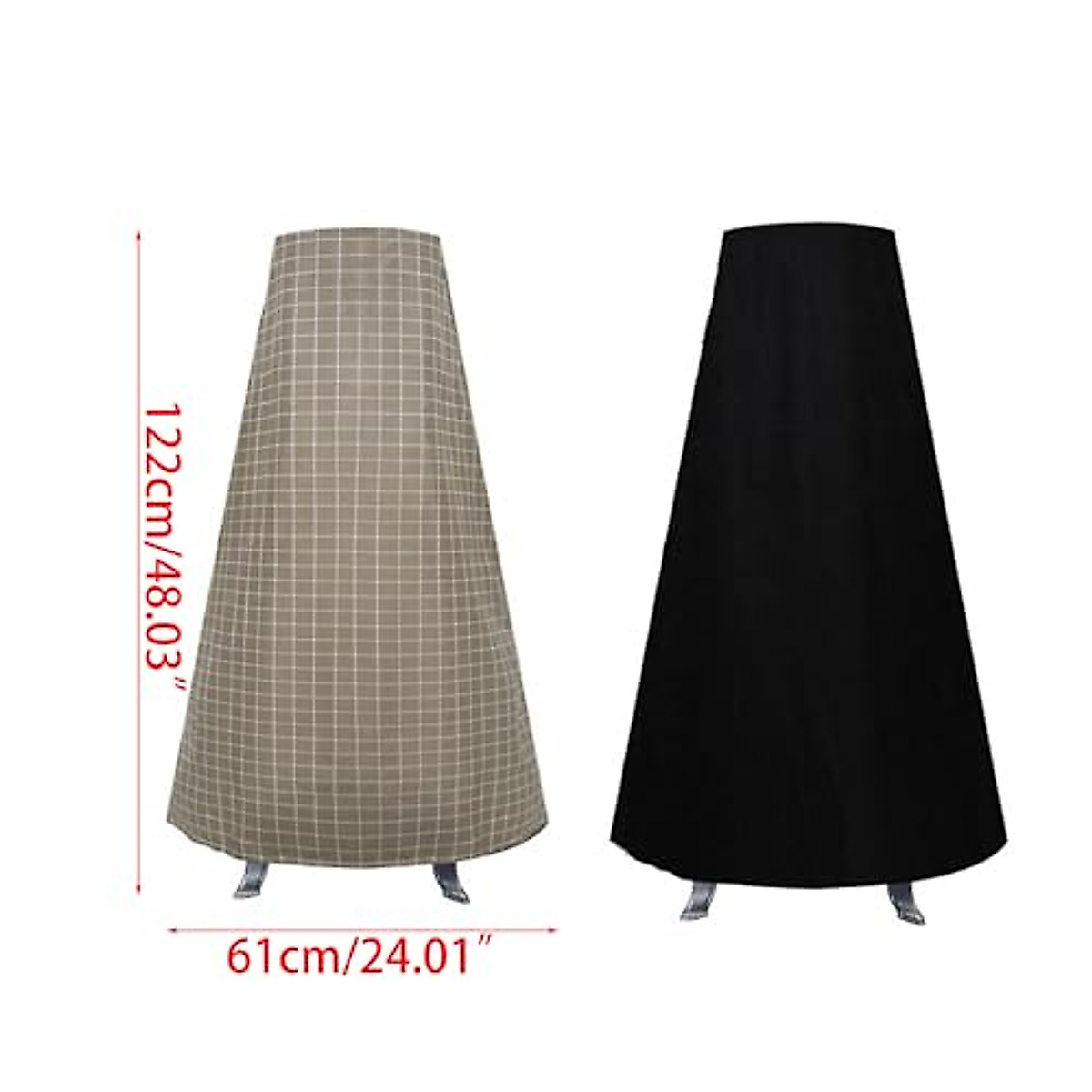 ReliableOxford Cloth BBQ Grill Cover Waterproof Stove Protector UV Resistant Universal For Garden Indoor Outdoor Cooking Barbecue Cover Outdoor Grill Stove Cover Rain Dust Storage Bag Included UV Rain