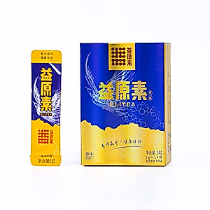 TAETEA Instant Puerh Tea Powder, Pu'er Tea Crystals, 14 Sticks 14g, Sugar Free, Zero Fat, Low Carb, Low Calorie Powdered Puer Tea for Hot & Cold Beverages