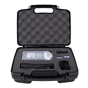 CASEMATIX Portable Recorder Case Compatible with Zoom H8 Handy Recorder, Zoom R4 MultiTrak Handheld Recorder or Podtrak P4 Podcast Recorders with Charger and Accessories - Includes Case Only