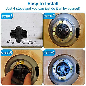 GP500520 Pressure Balancing Unit Cartridge Replacement, Compatible With Kohler Shower Cartridge, Kohler Shower Valve, Rite-Temp Bath and Shower 1/2" Single Handle valves